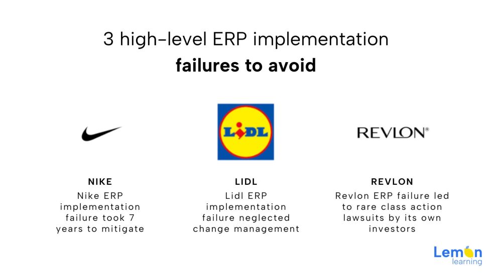 The real costs of ERP implementation failure (+ how to avoid them)